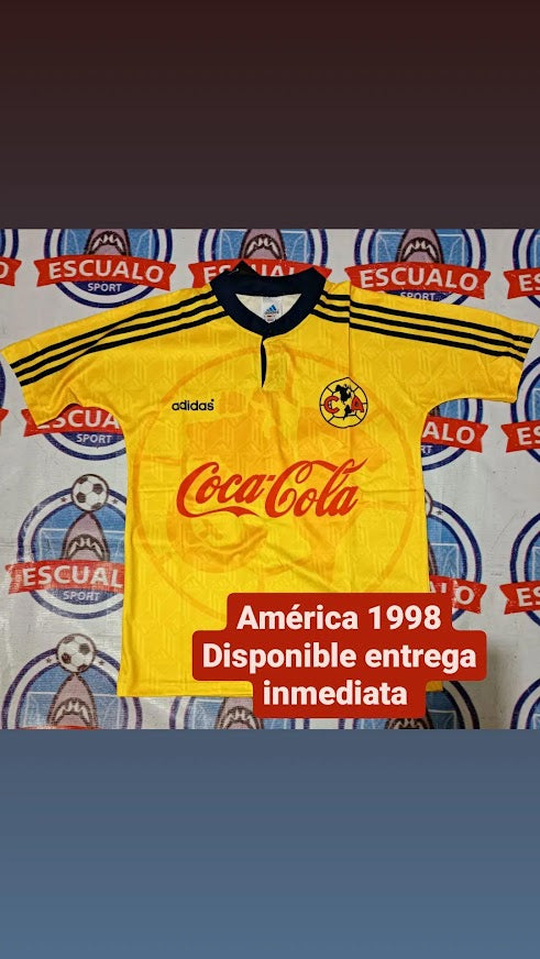 Jersey América retro 1998 – Escualo Sport Veracruz